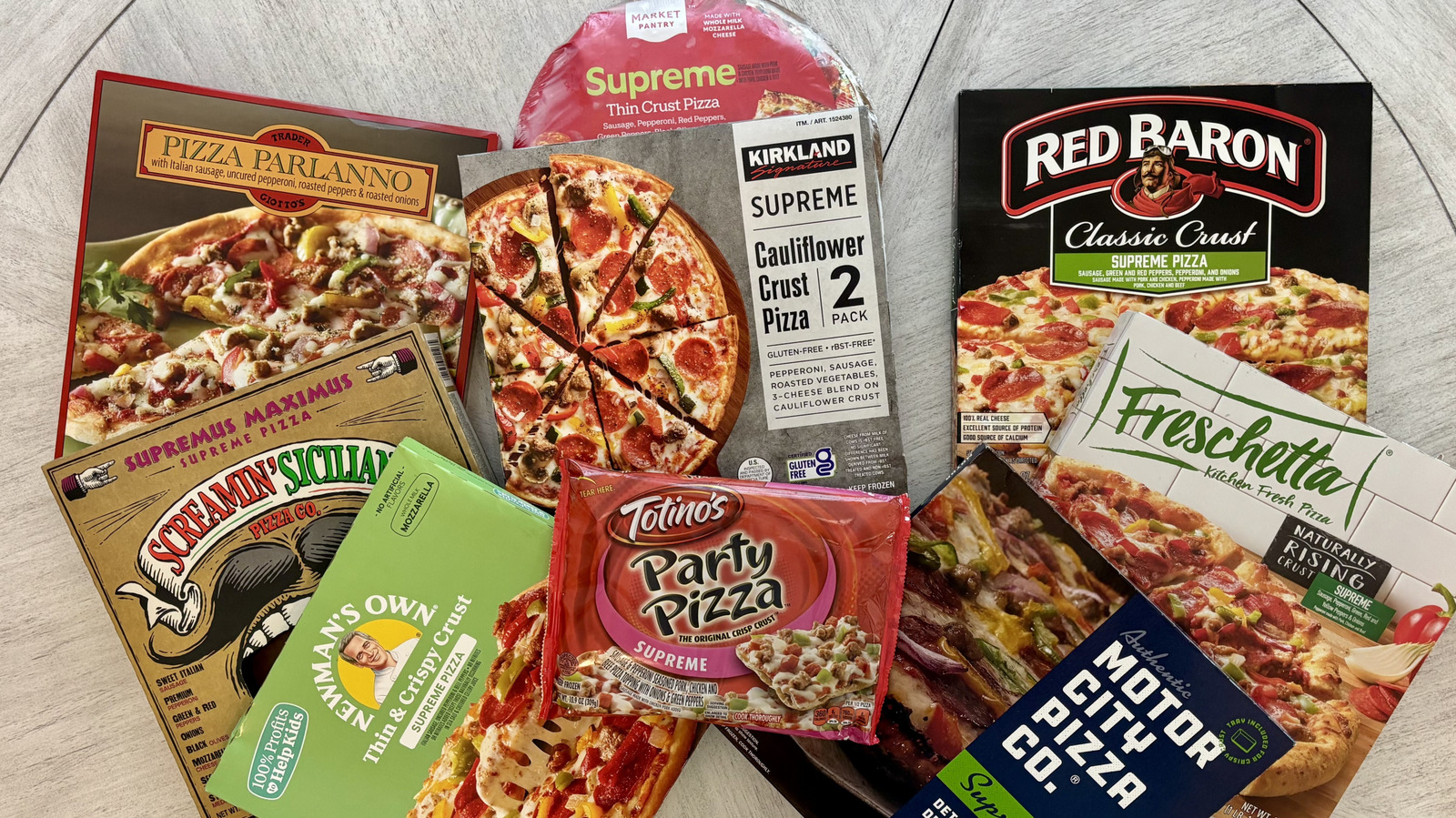 4 Best And 5 Worst Frozen Pizzas For Supreme Lovers