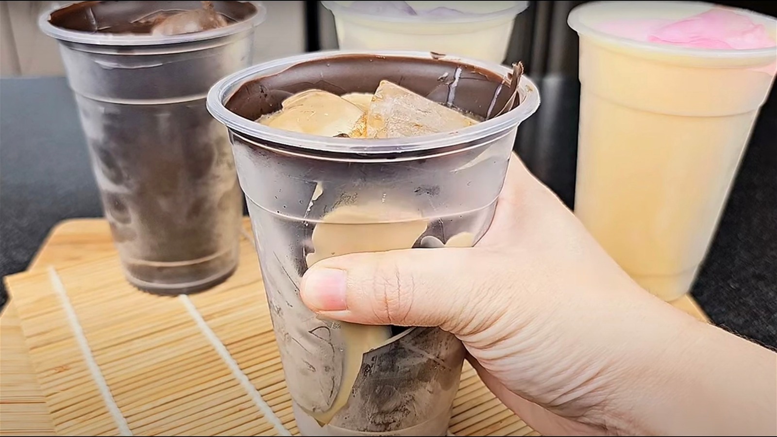 How To Replicate The Viral TikTok Cracking Latte At Home