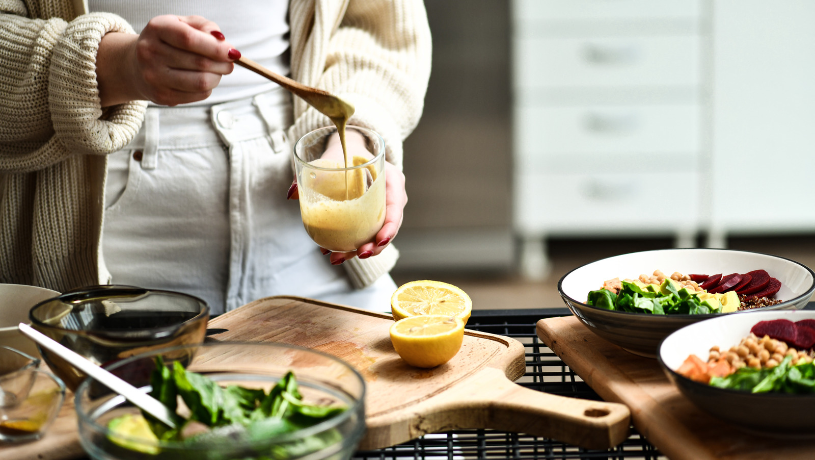 How To Fix Salad Dressing That Got Clumpy In The Fridge