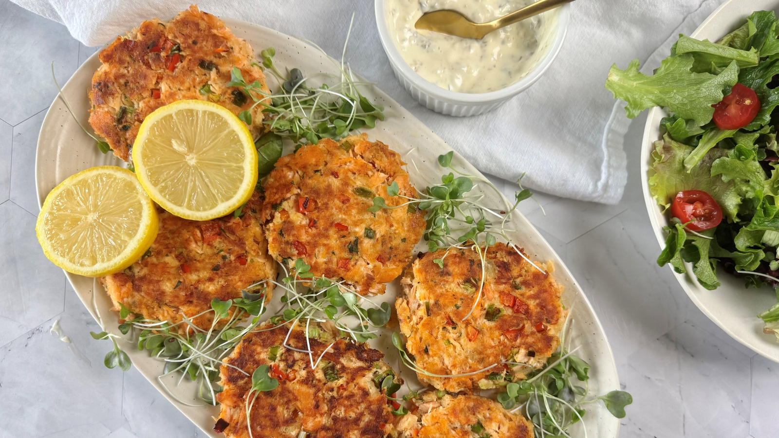 A Leftovers Makeover: Salmon Croquettes And Sauce Recipe