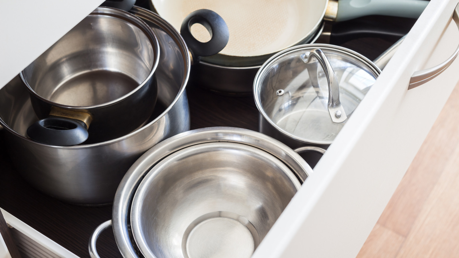 The Clever Way To Store Pots And Pans Outside Of Your Cabinets