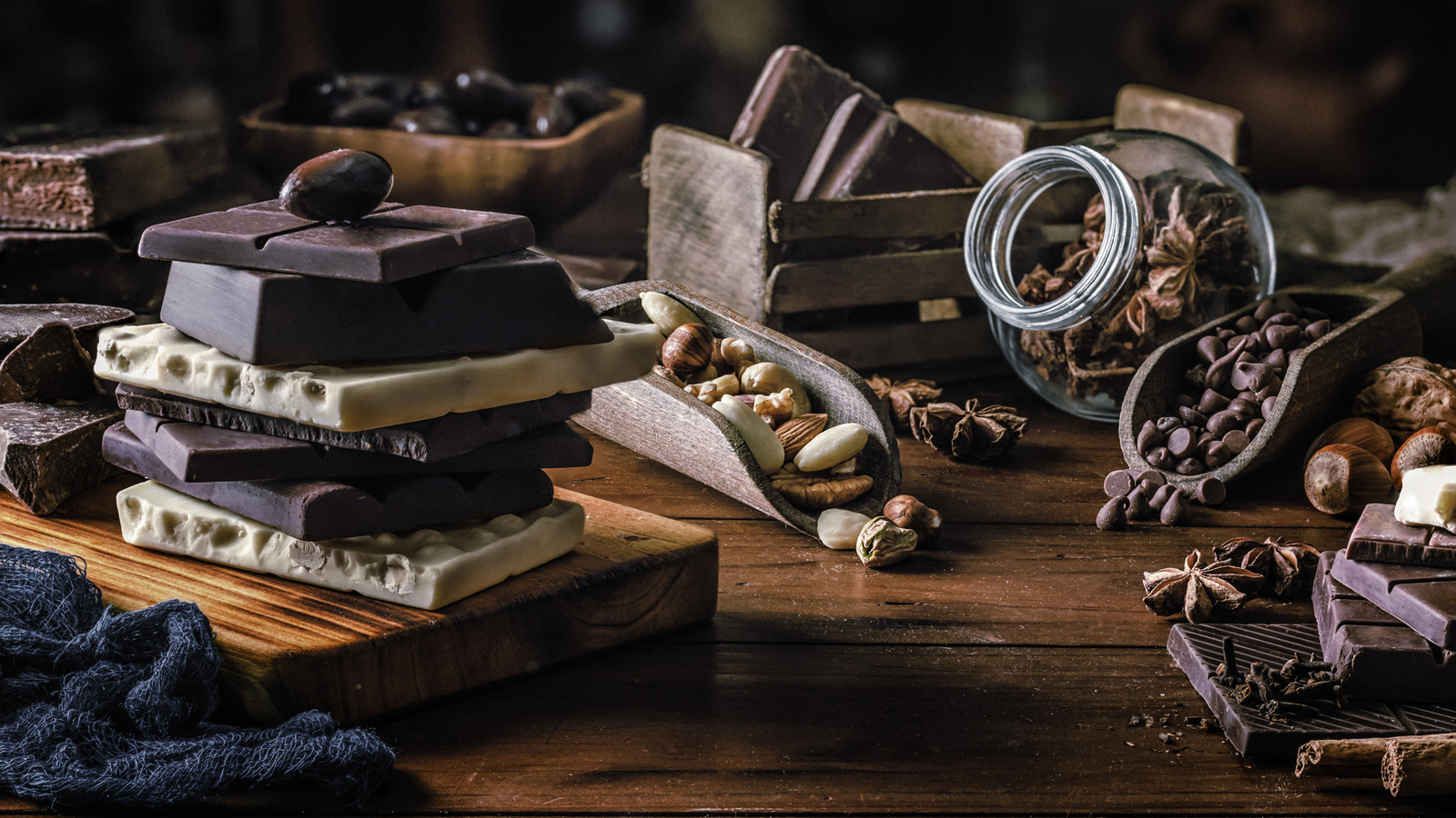 The Best Aldi Dark Chocolate Bar Is Sprinkled With Sea Salt