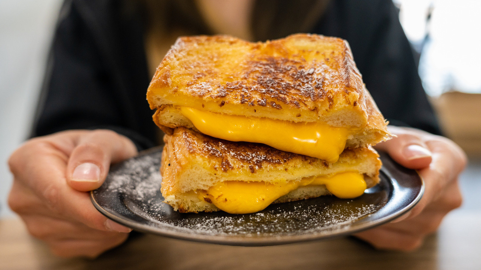 The Lunch Lady-Style Hack Leads To The Perfect Grilled Cheese