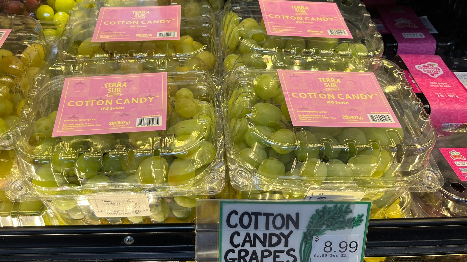 The Reason Cotton Candy Grapes Are So Sweet
