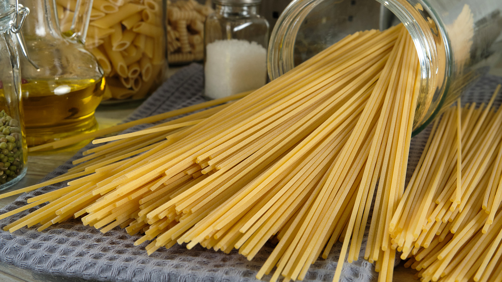 The Unexpected Way To Flavor Pasta Before You Cook It