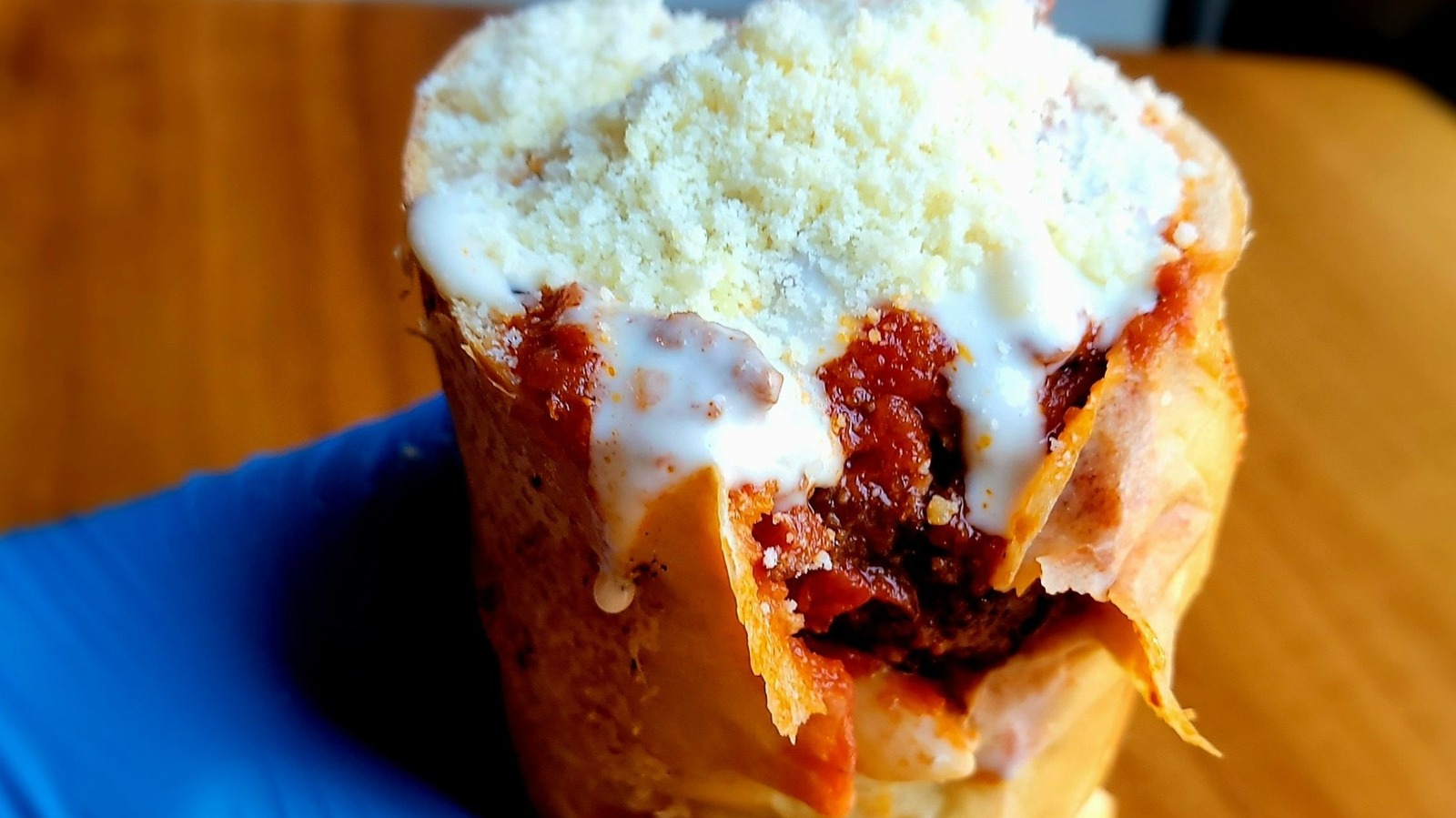 Where You Can Find The Viral Meatball Ice Cream Cone